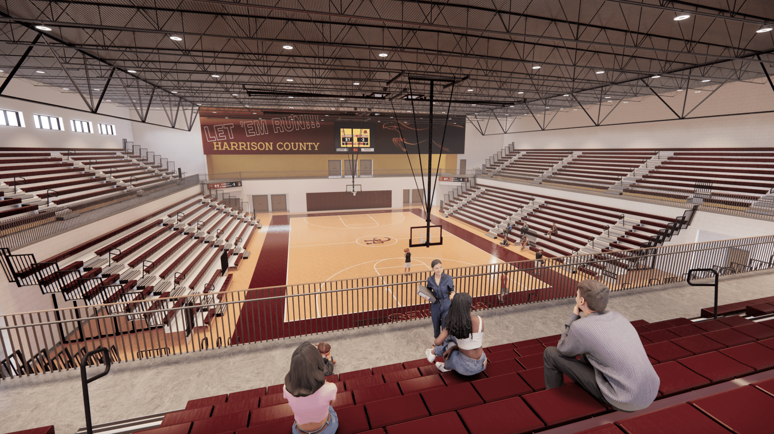 Harrison County unveils design for new gym – 10thRegion.com